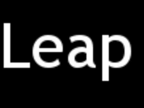 How to Pronounce Leap