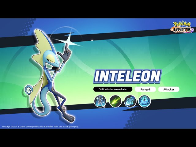 Pokemon Unite Inteleon guide: Best movesets, builds, items, and more