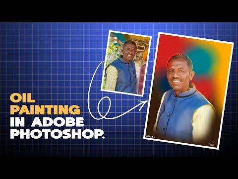 Photo to Oil Painting in Adobe Photoshop – Full Process