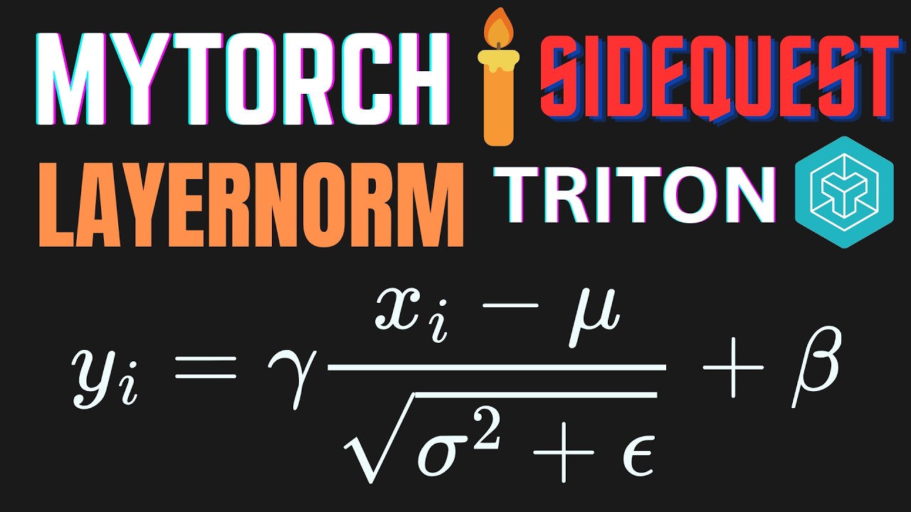 Triton Layernorm Kernel | A MyTorch Sidequest