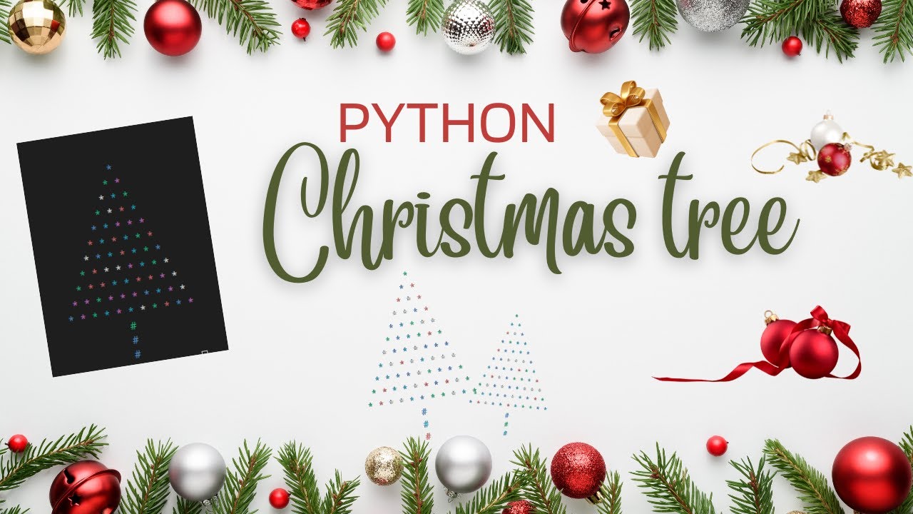 Terminal Python Christmas tree