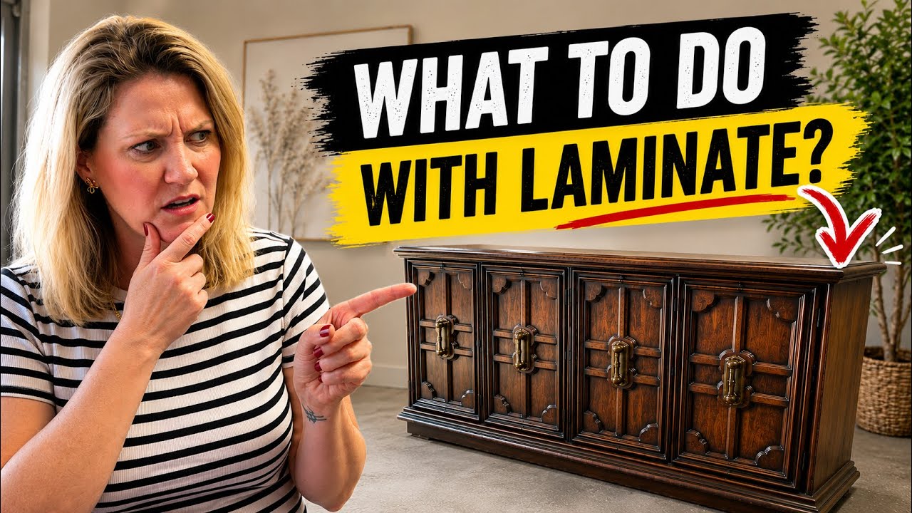 I Made $750 on this trash laminate dresser at Designer | Furniture Restoration | Lemons To Lemonade