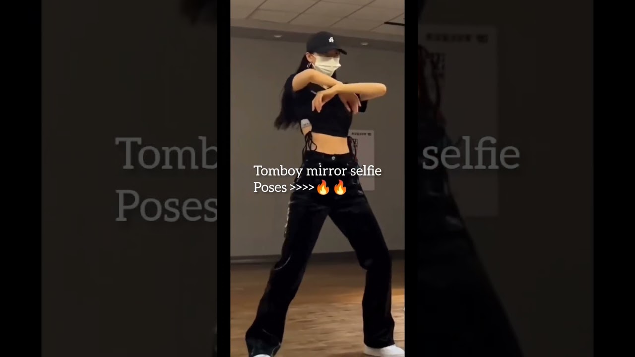 tomboy mirror selfie poses ❤‍🔥🔥#tomboy #tomboyfashion #shortvideo