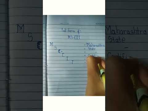 MS-CIT full form##viral 🔥🔥