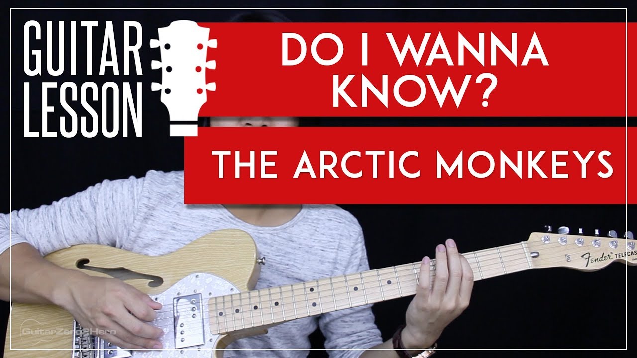 Do I Wanna Know Guitar Tutorial - The Arctic Monkeys Guitar Lesson 🎸 |Tabs + Guitar Cover|