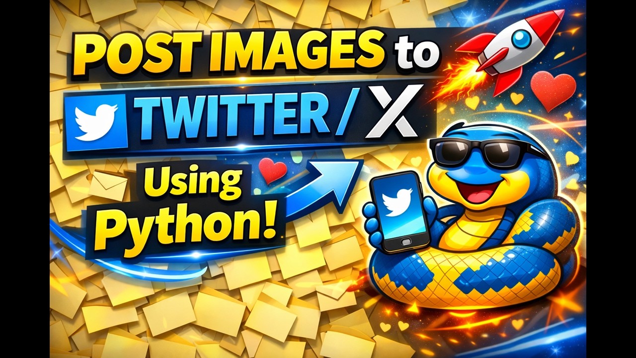 Post Images to Twitter / X Using Python!