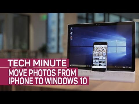 Move photos from iPhone to Windows 10