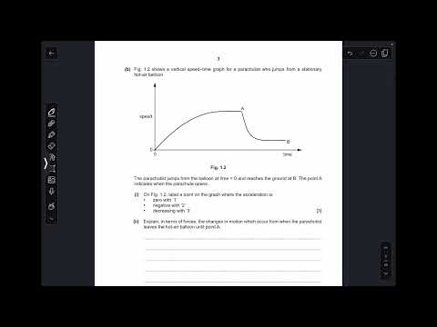 Cambridge IGCSE Physics 0625/42/M/J/23 Question 1&2