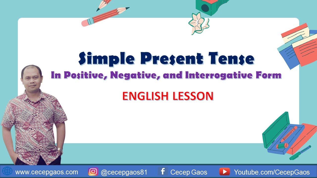 Simple Present Tense in Positive, Negative, and Interrogative Form