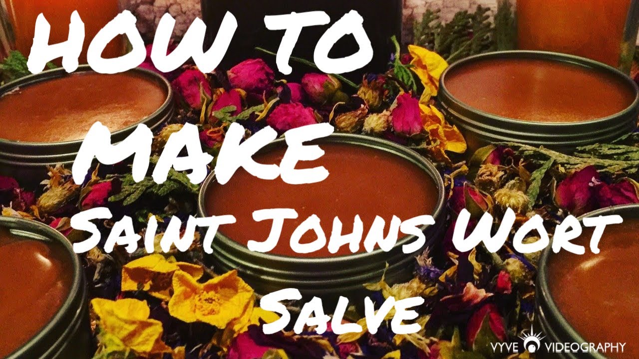 HOW TO MAKE SAINT JOHN'S WORT SALVE 🌿