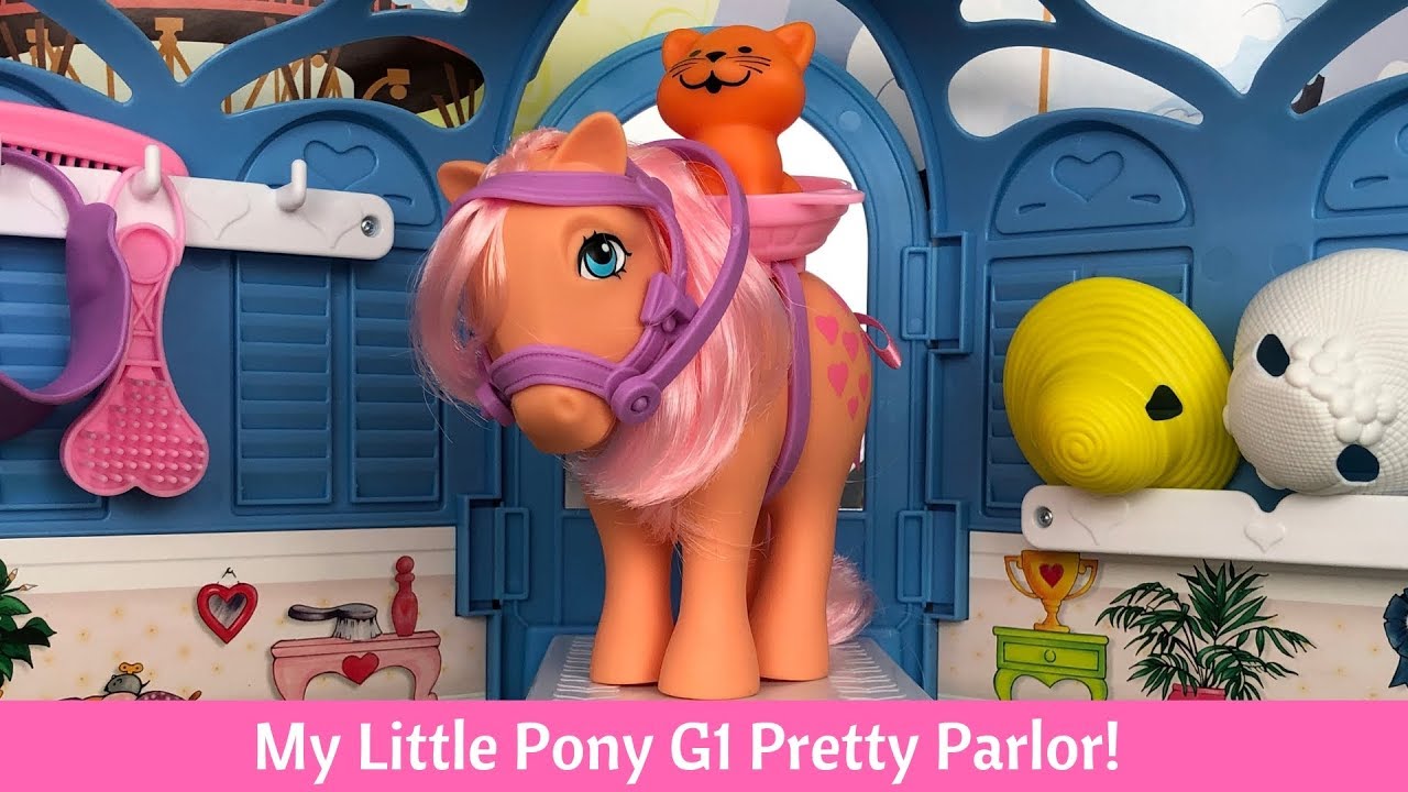 My Little Pony G1 Basic Fun Pretty Parlor Review!