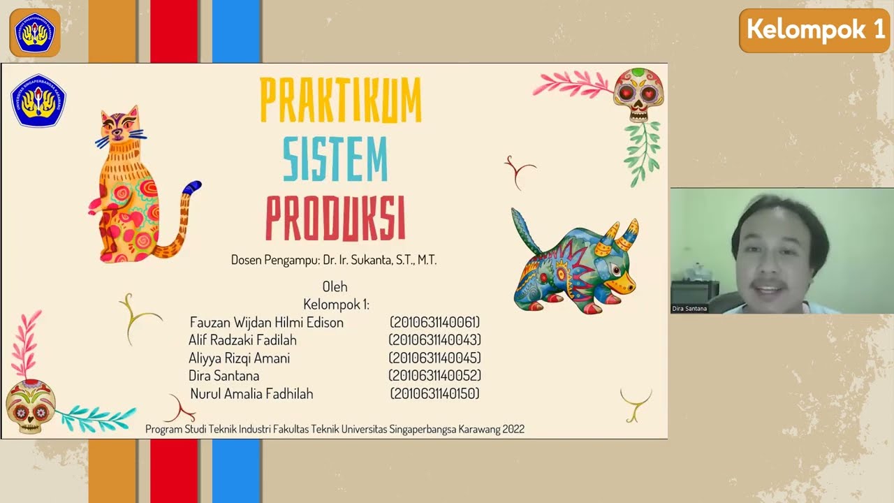 Kelompok 1 - Operation Process Chart dan Assembly Process Chart
