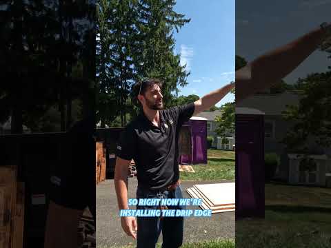 ✨Meet Paul, Gikas Roofing’s co-founder, as he gives us a walk-through of our latest project! 🏡