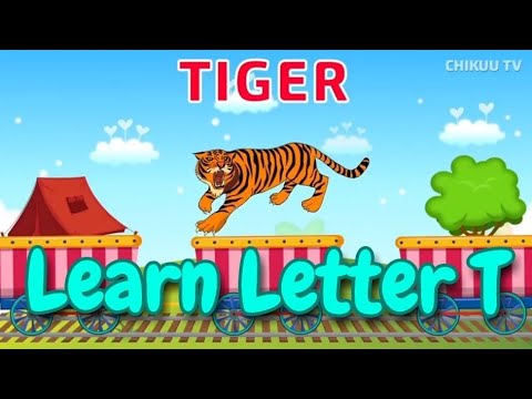 Words starting with T, t - Learn English for kids ( Letter T ) #letterT