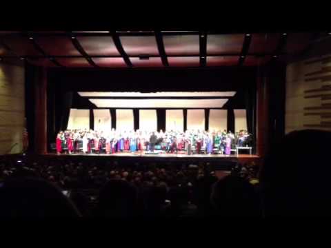 PMEA District 7 Choir 2013: Tundra (Mel's solo only)