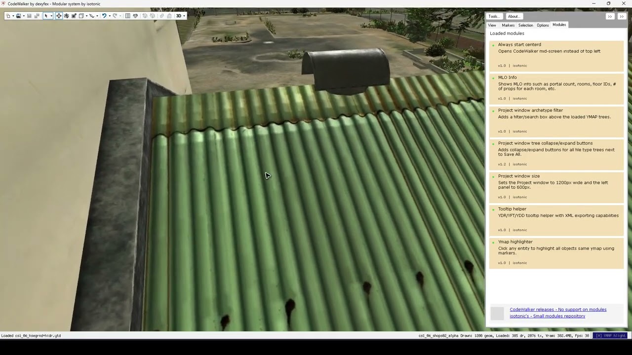 CodeWalker modules explained - Expanded functionality