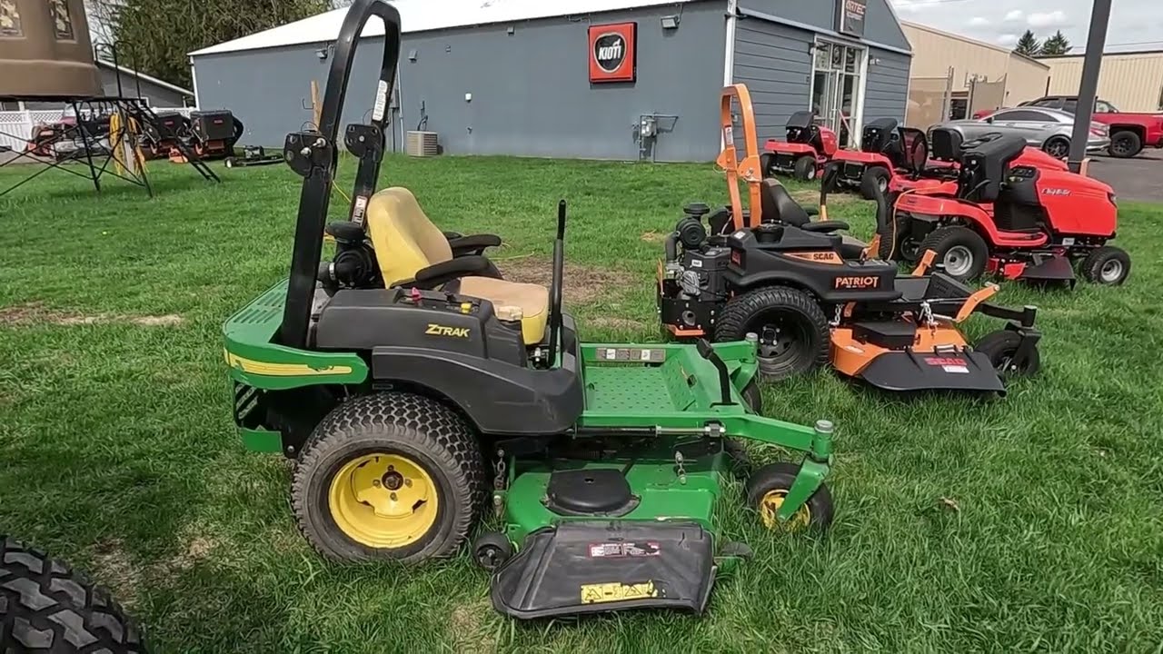 Used 2007 John Deere 757 Zero-Turn Mower Lawn Mower For Sale in Rice Lake, WI
