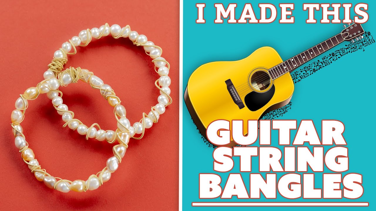 How to Make Guitar String Bangles | I Made This