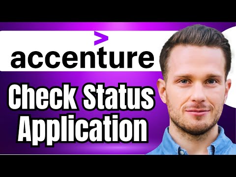 How to Check Status of Application in Accenture
