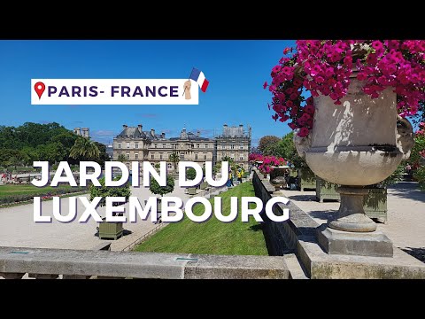 JARDIN DU LUXEMBOURG | Beautiful Gardens in Paris - France 🇨🇵❤️