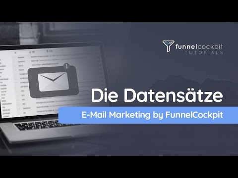 Datensätze - FunnelCockpit E-Mail Marketing Software (Tutorial)