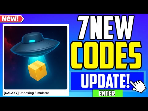 *SECRET UPDATE!* | Unboxing simulator CODES 2025 (ROBLOX unboxing simulator)Part 1596