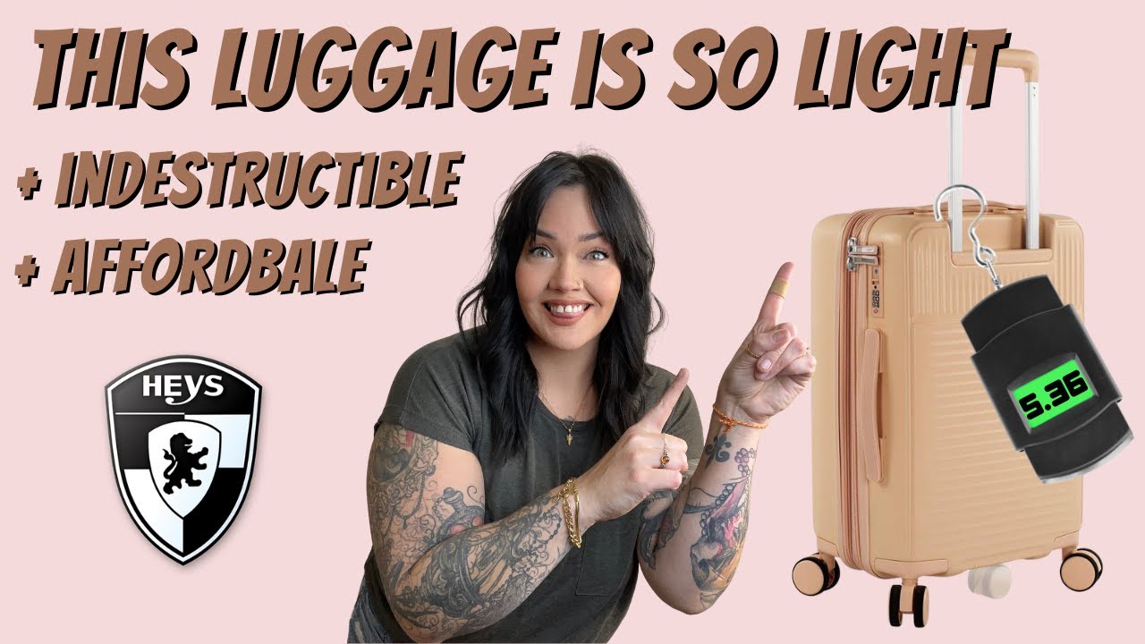 Reviewing + Testing HEYS Airlite Luggage