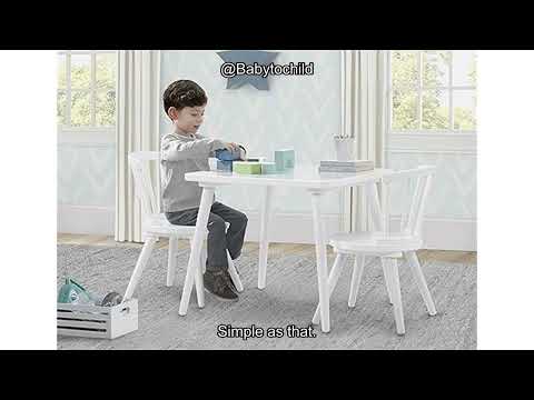The Delta Children Windsor 2-Piece Chair Set Review: Safe, Stylish, and Perfect for Playtime.