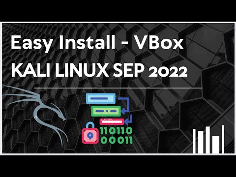 Kali Linux 2022.3 Easy Installation