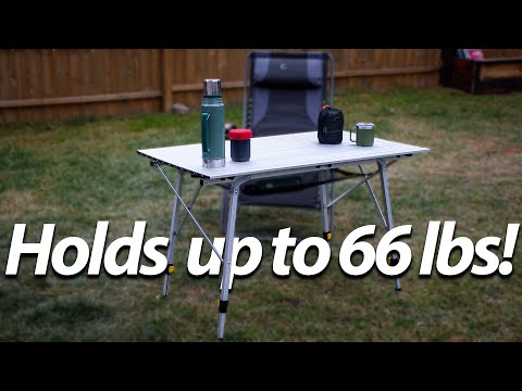A Camp Table that ACTUALLY WORKS! - Portal Wide-n-Compact Review