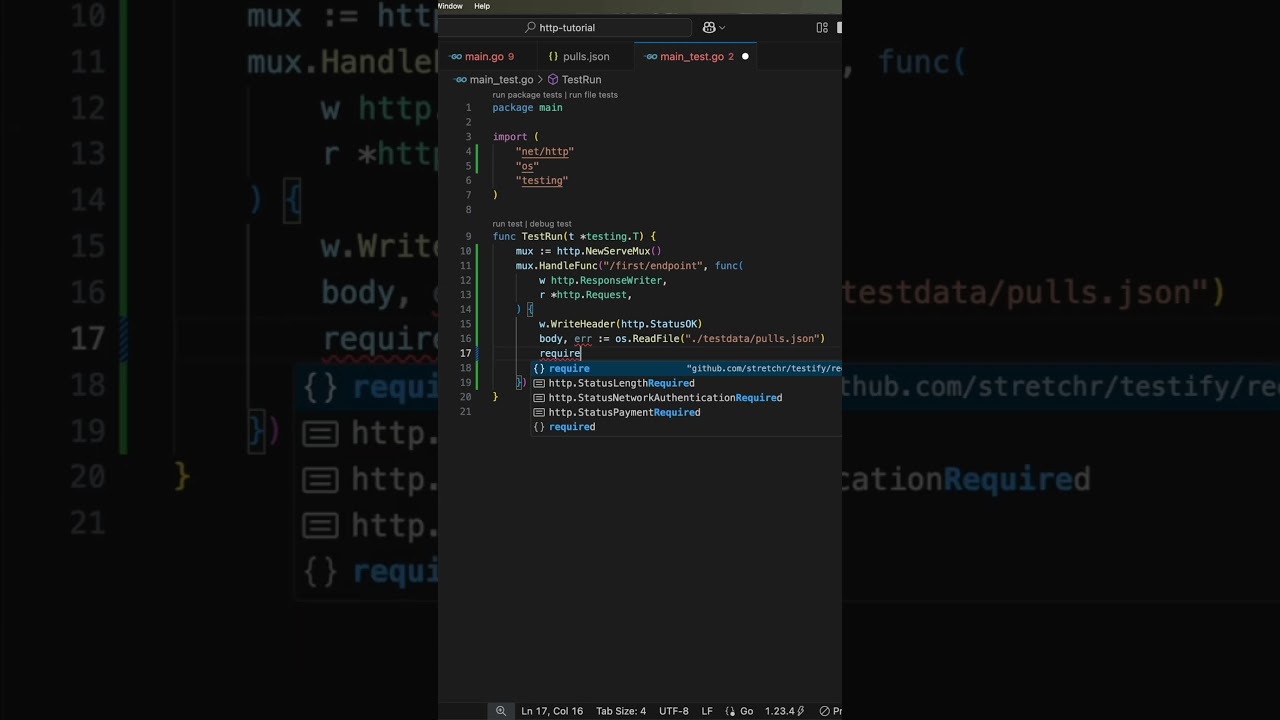 Use http.NewServeMux to test HTTP requests in Go for clean, reliable tests. #golang #testing