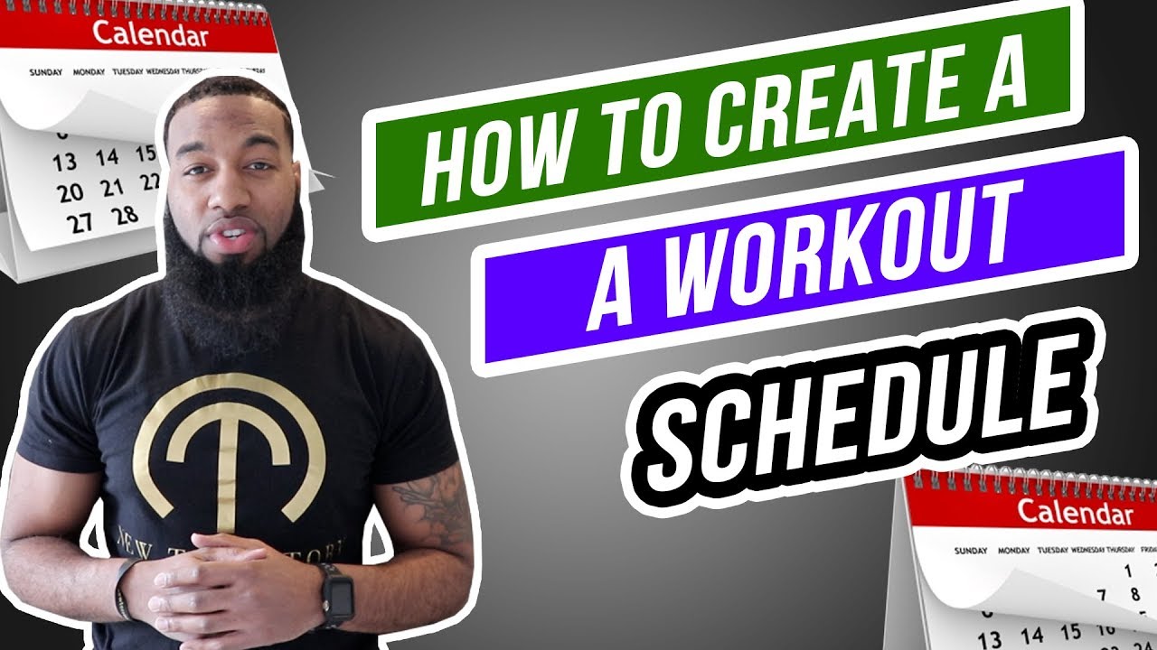 How To Create A Workout Schedule | Fitness Tips