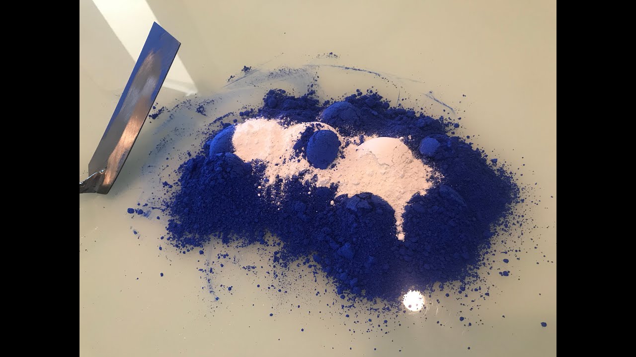 Butterbones Blue Pigment Blending