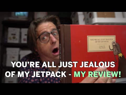 My Review Of You're All Just Jealous Of My Jetpack By Tom Gauld