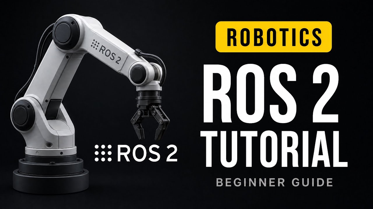 ROS 2 Tutorial for Beginners | Start Your Robotics Journey Today | Robot Programming Made Easy