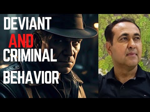 Deviant behaviour|criminal behaviour|difference between deviant and criminal behaviour