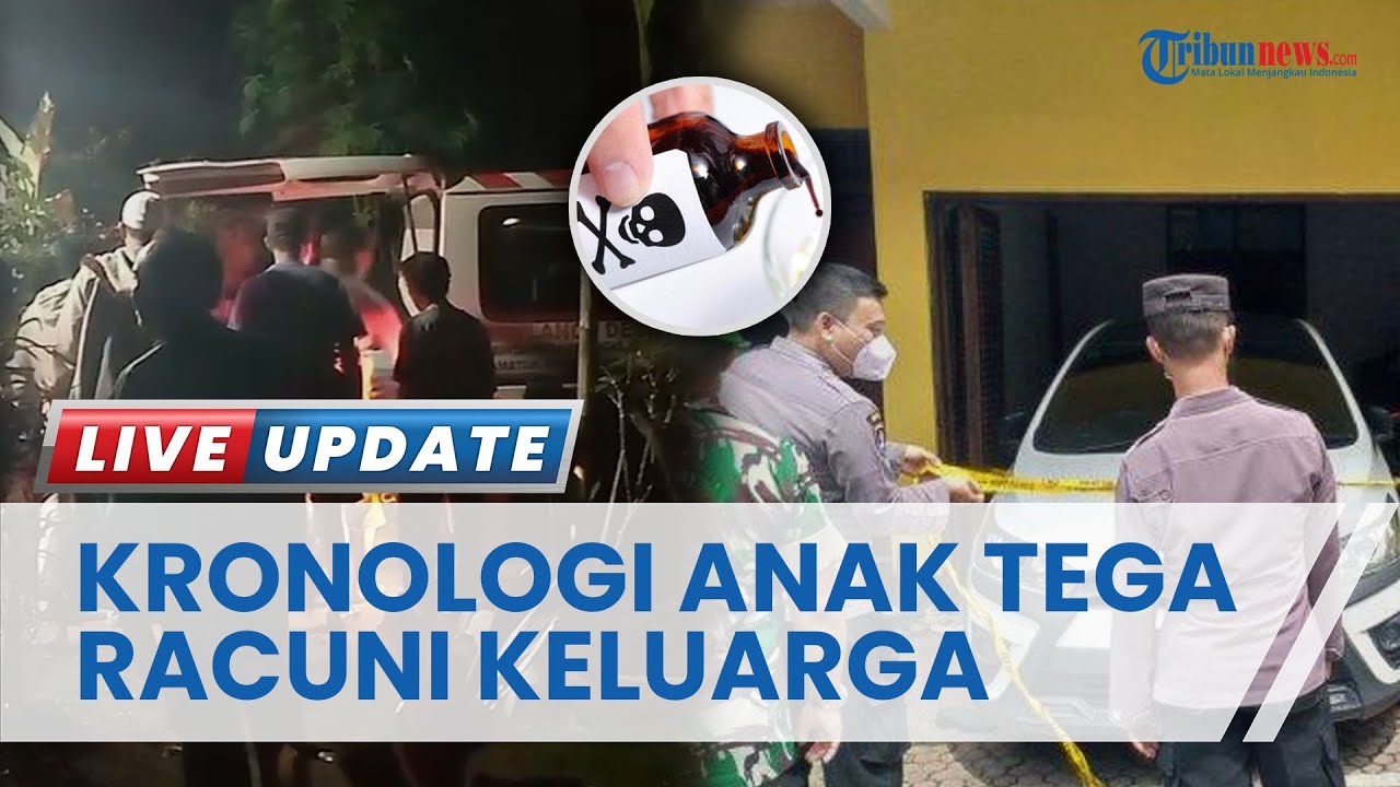 Begini Kronologi Anak Bungsu yang Tega Racuni Keluarganya di Magelang - Tribun Video