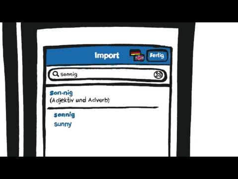 Pons Übersetzer Deutsch + Englisch + Spanisch + Französisch