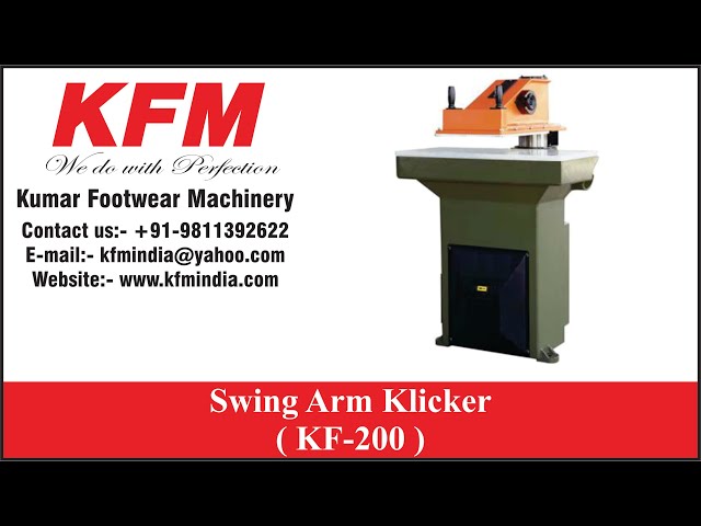 Industrial Machinery - Swing Arm Clicker Cutting Machine Trader ...