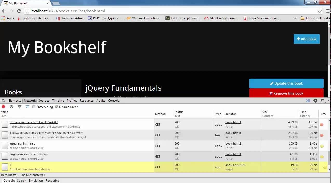 Seminar on Using RESTful APIs in AngularJS