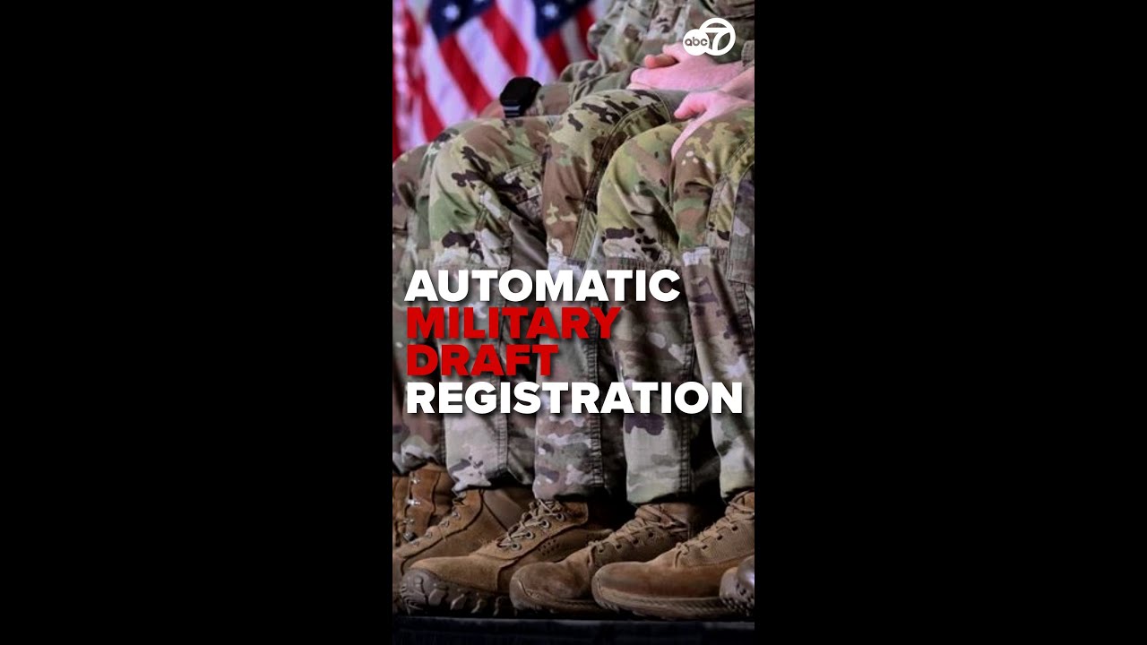 Automatic registration for US military draft begins in DECEMBER