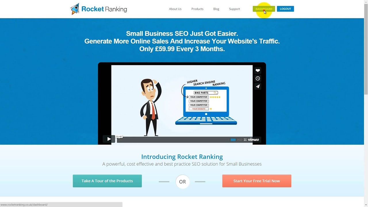 Software Screencast Example - Rocket Ranking