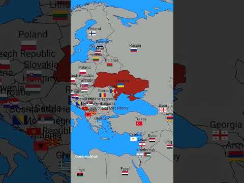 Ukraine 🤯 #europe #worldmap #maps #history #mapping #rohitrajputeofficial #strongestcountry #ytshort