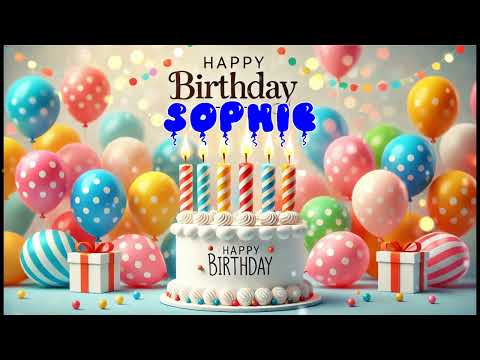 Happy Birthday SOPHIE Happy Birthday Song Birthday Wishes Birthday Party