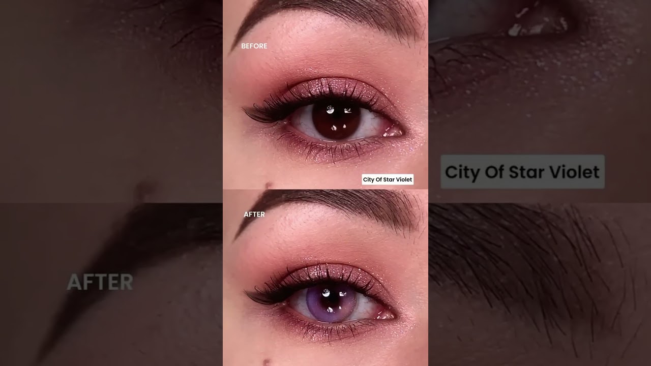 Flawless Eyes in an Instant—No Filters Needed! 📱 #icoice #makeup #lenses #makeuptutorial