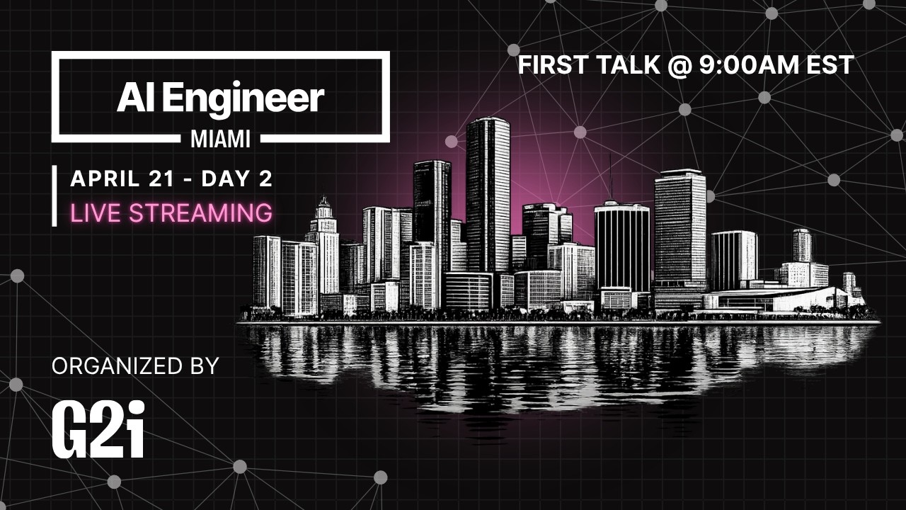 AIE Miami Day 2 ft. Cerebras, OpenCode, Cursor, Arize AI, and more!