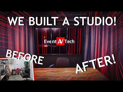 We Built a YouTube Studio! A Behind the Scenes Look.