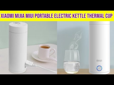 XIAOMI Mijia MIUI Portable Electric Kettle Thermal Cup Coffee Travel Water Boiler Temperature