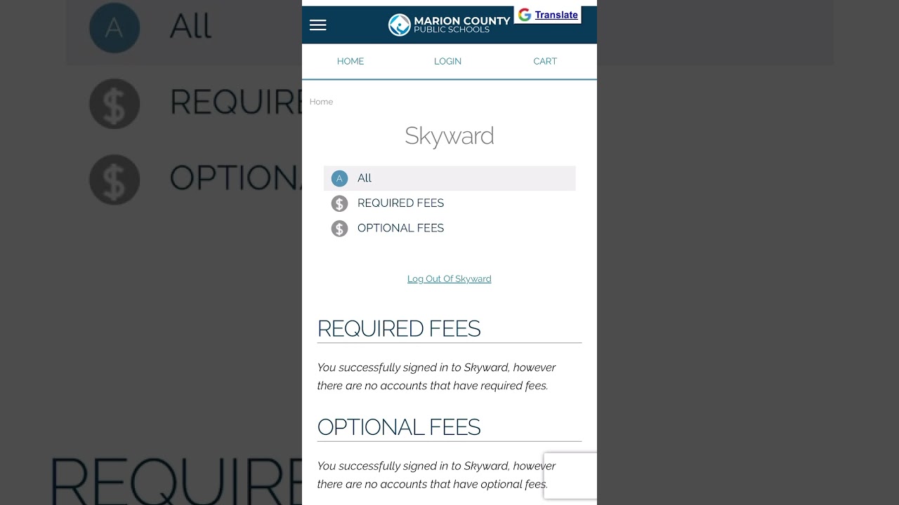 Skyward Payment Tutorial