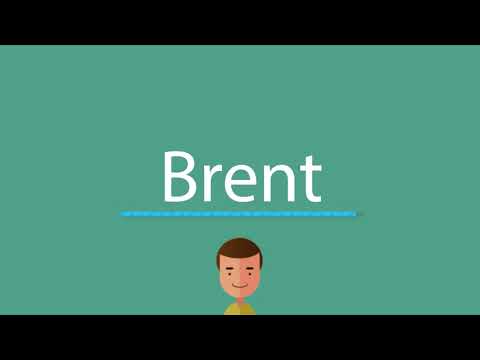 Brent pronunciation